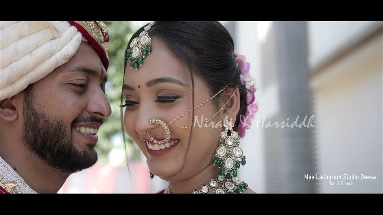 Wedding Highlight Nirali Weds Harsiddh #Maa Lakhu Ram Wedding Studio Naresh Paresh - YouTube