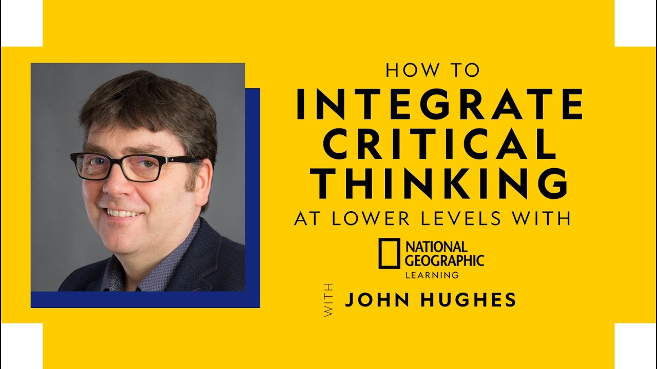How to integrate critical thinking at lower levels with National ...