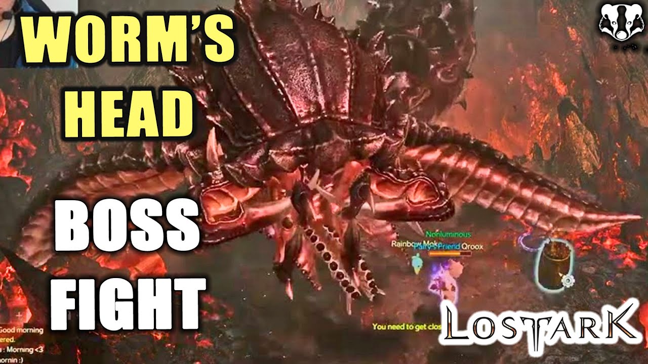 Worm's Head Boss Fight - Lost Ark - YouTube