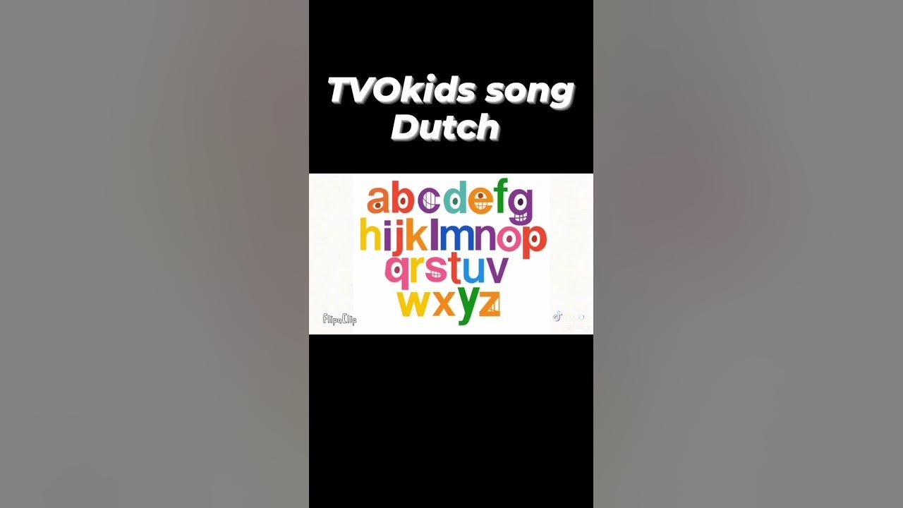 Dutch alphabet song TVOkids Facebook - YouTube