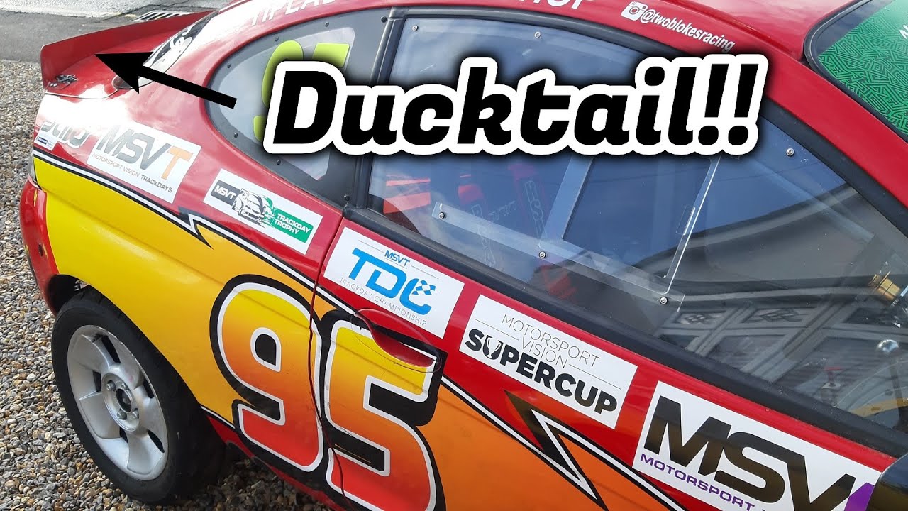 Ford Puma Ducktail Rear Spoiler Bargain - How to - YouTube