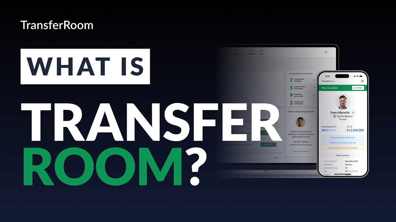What Is TransferRoom? Football's ONLY Marketplace Explained - YouTube