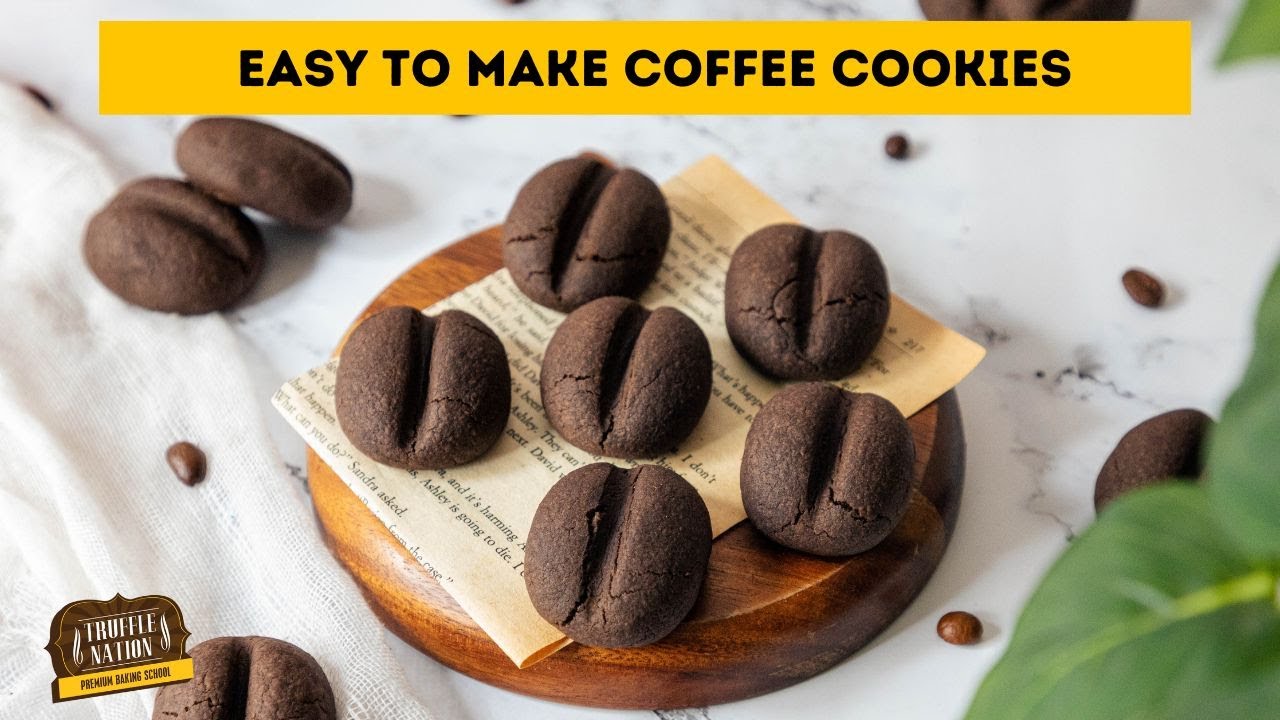 Easy-to-make Coffee Bean Cookie Recipe - YouTube