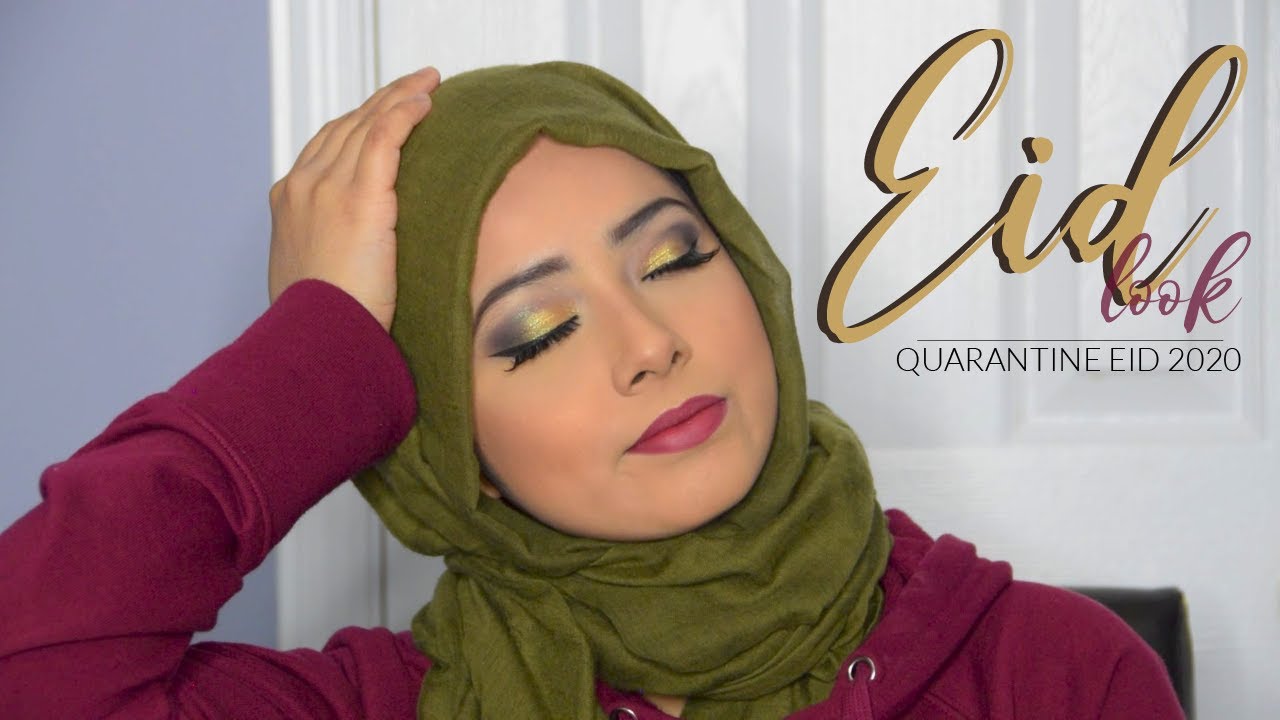 EID EYE MAKEUP LOOK | QUARANTINE EID 2020 - YouTube