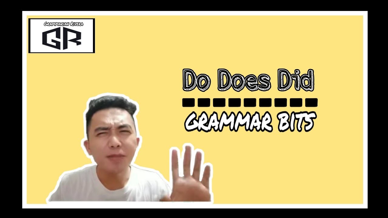 DO DOES DID grammar esl english YouTube do-does-did-grammar-esl-english-youtube