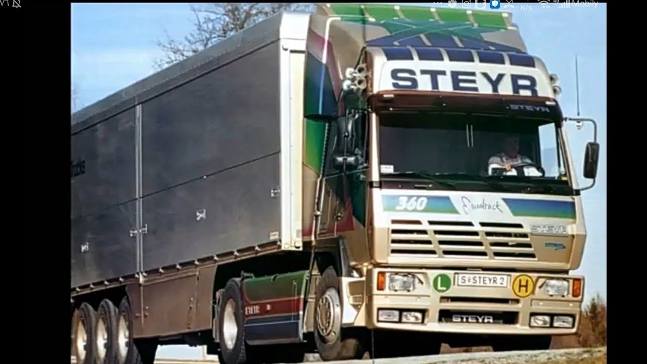 Steyr 91 & steyr F2000-TGA-STA 1980 - 2012 - YouTube