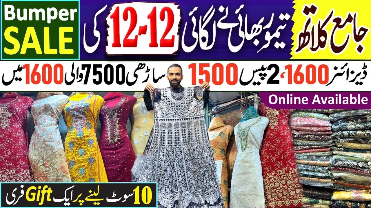 BUMPER SALE! 12.12 Bridal, traditional and partywear Dresses and saari ...