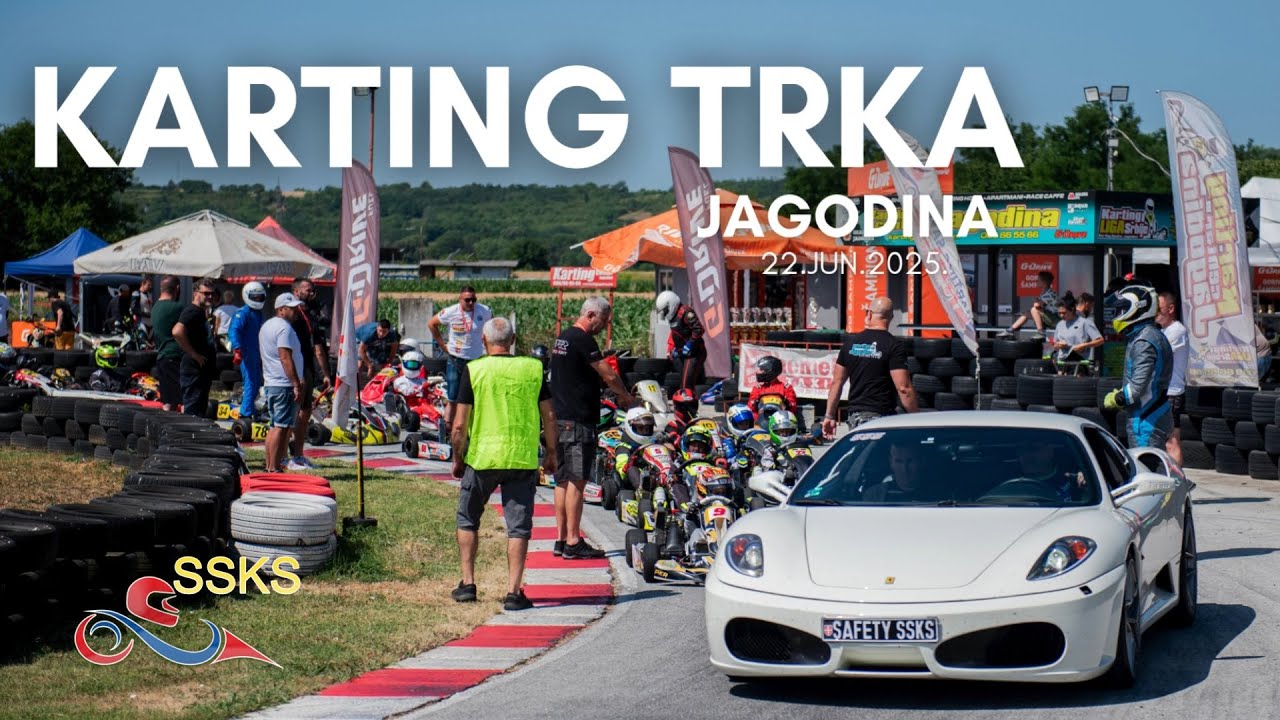Karting trka SSKS - Jagodina 22.jun.2025. (reportaža) - YouTube