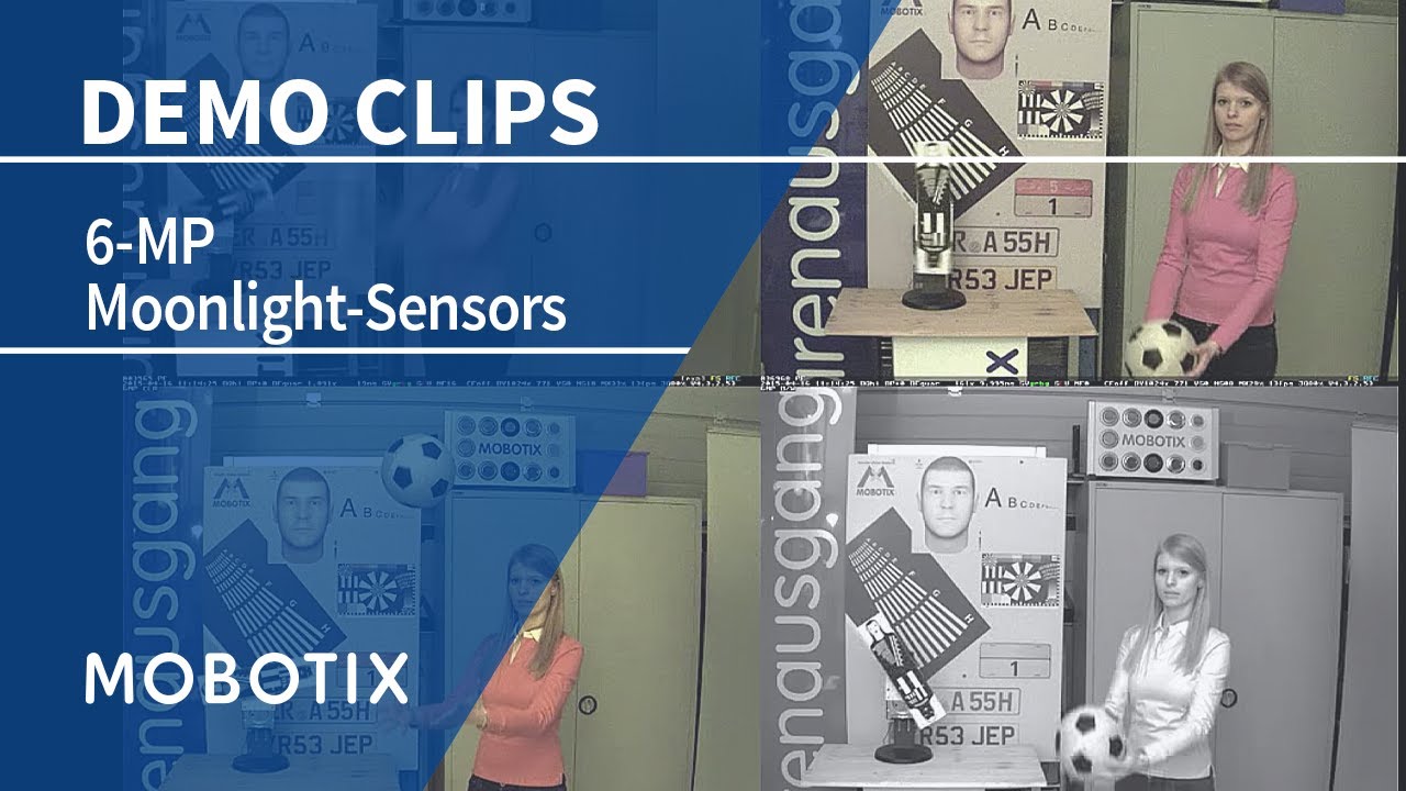MOBOTIX 6-MP-Moonlight-Sensors (Demo Video) - YouTube