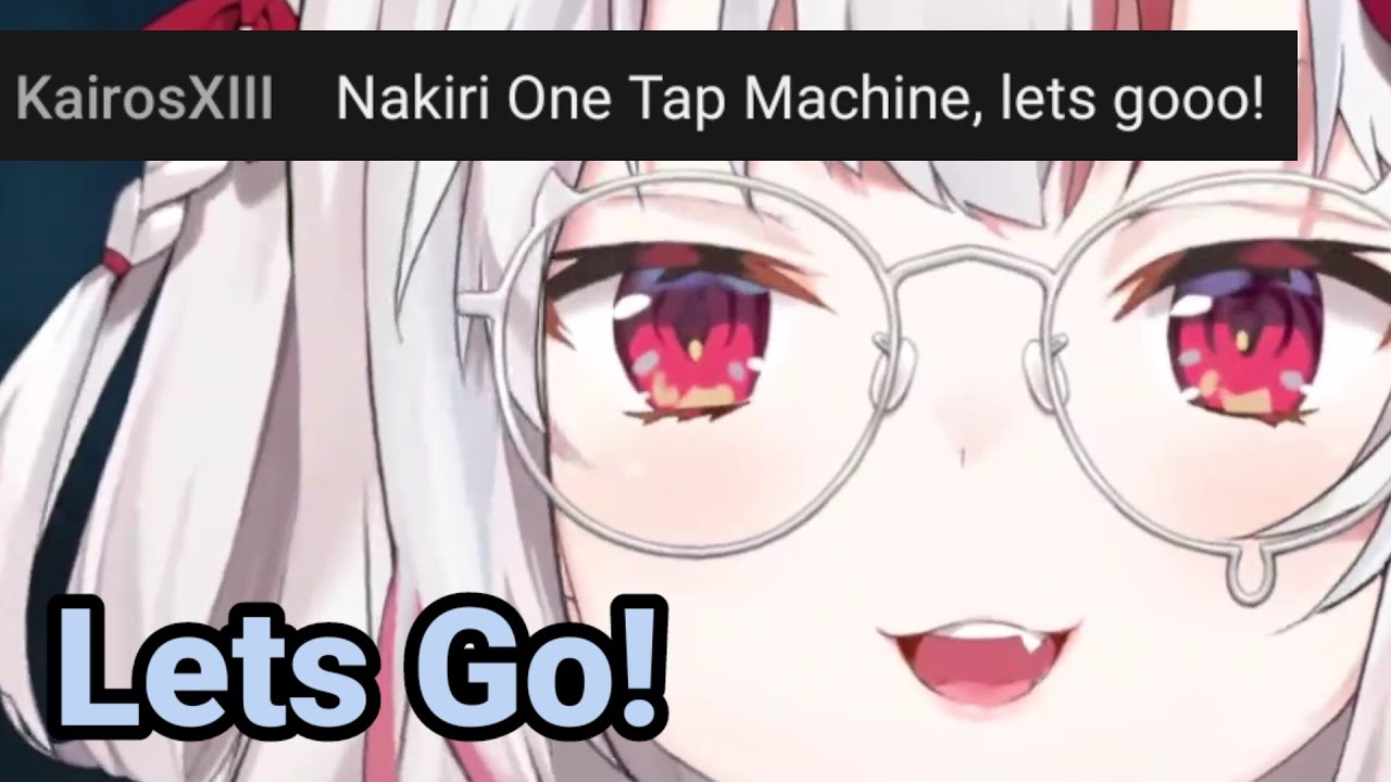 Nakiri One Tap Machine Lets Go! - YouTube