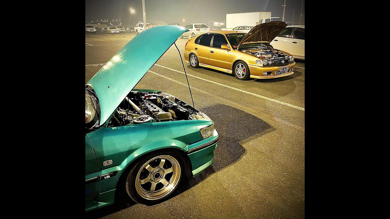 2001 Toyota Corolla Turbo Sportivo - FIRST TIME AT DRAGS - YouTube