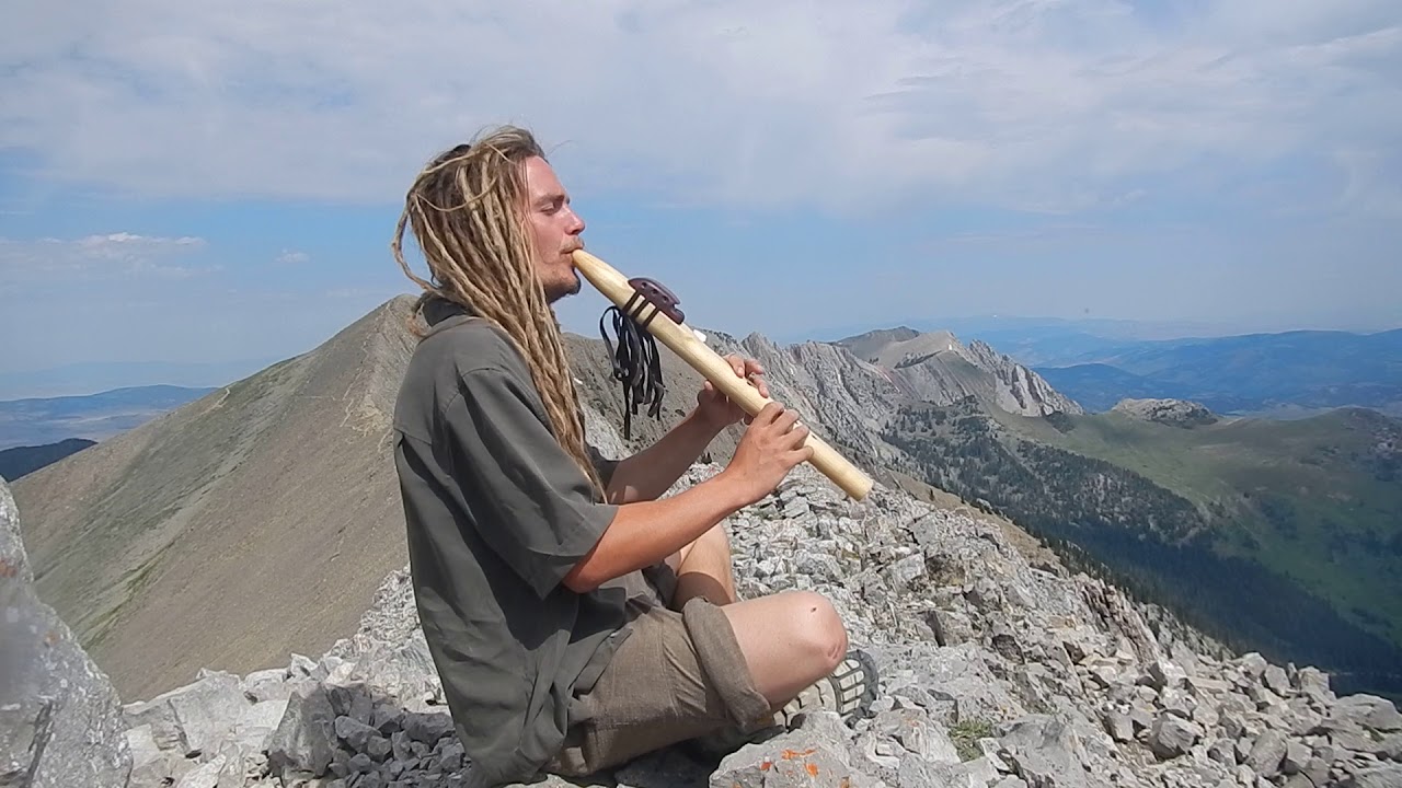 alpine~ native flute improv - YouTube