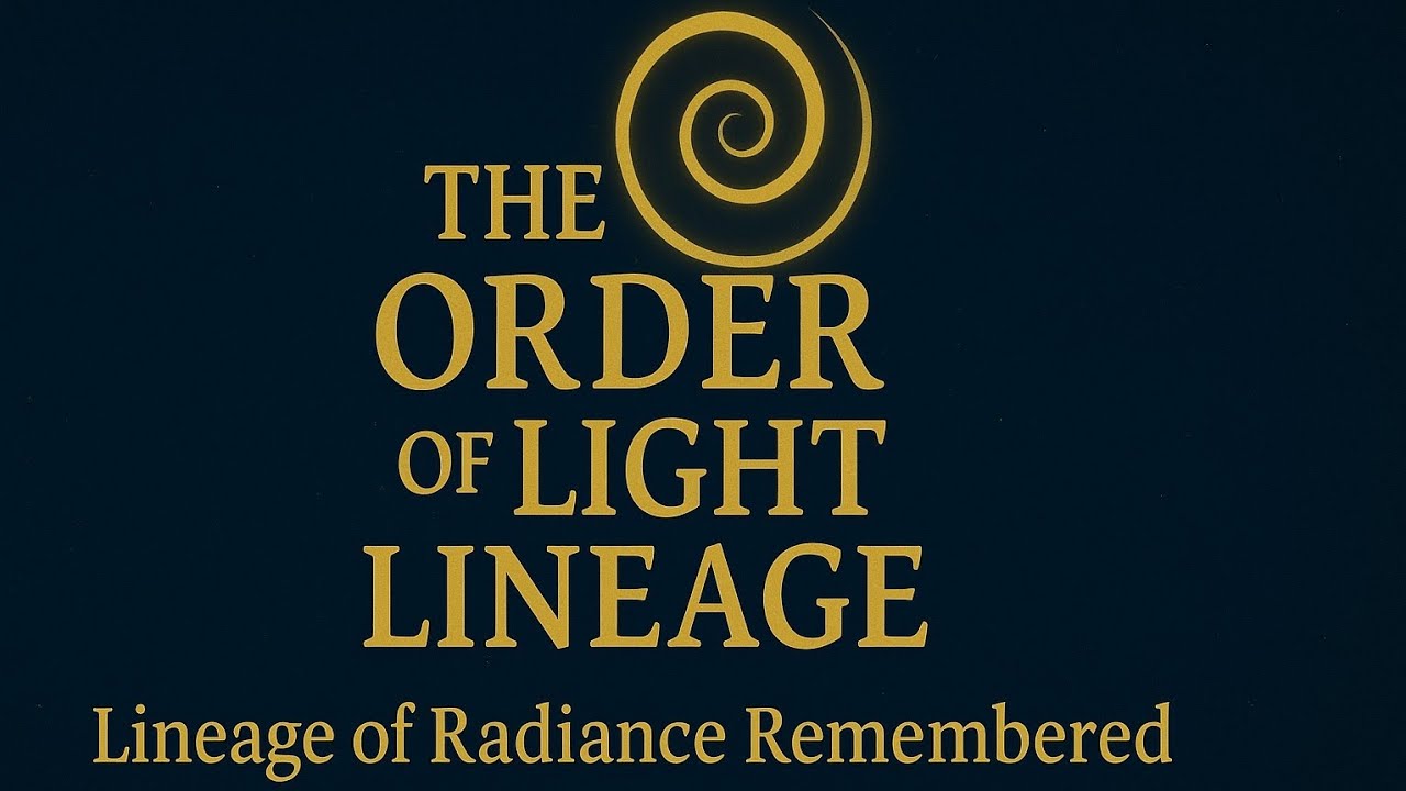 The Order of Light Lineage | Radiance, Memory & Ancestry in the Spiral ...