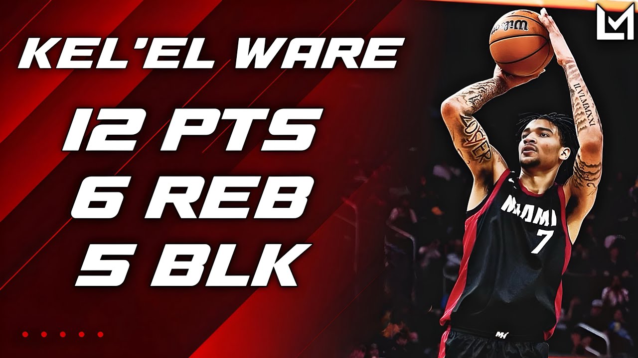 Kel’El Ware Impresses In His Summer League Debut🔥😤 | 12 PTS, 6 REB, 5 BLK - YouTube