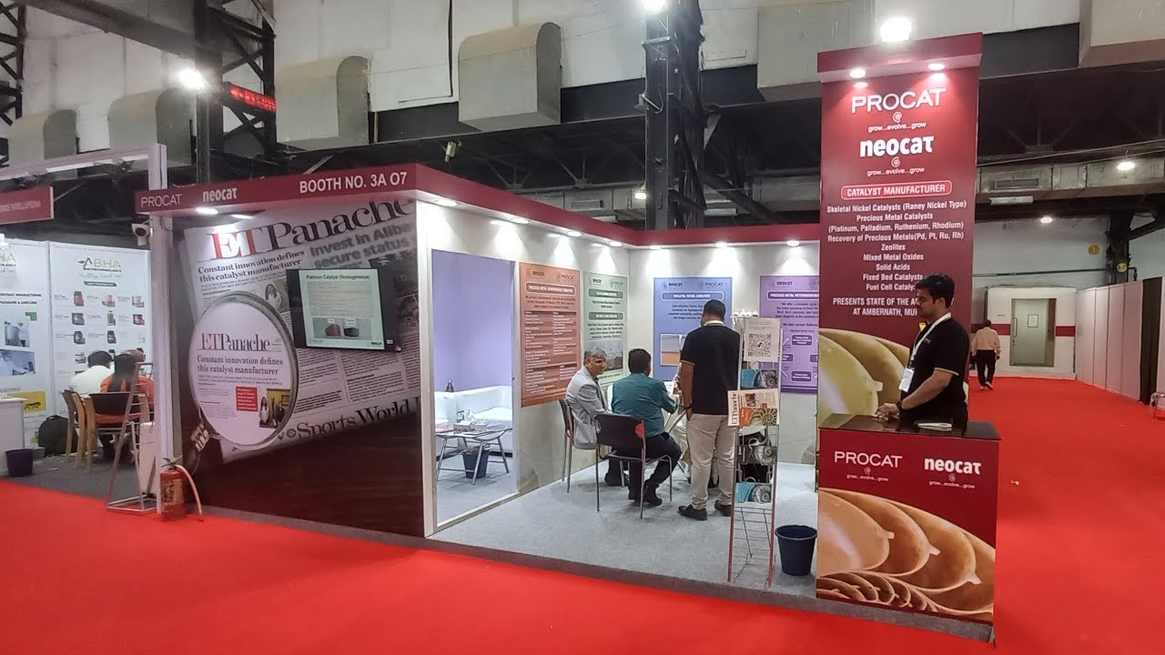 STALL DESIGNED & FABRICATED FOR CHEMEXPO EXHIBITION, NESCO, MUMBAI ...