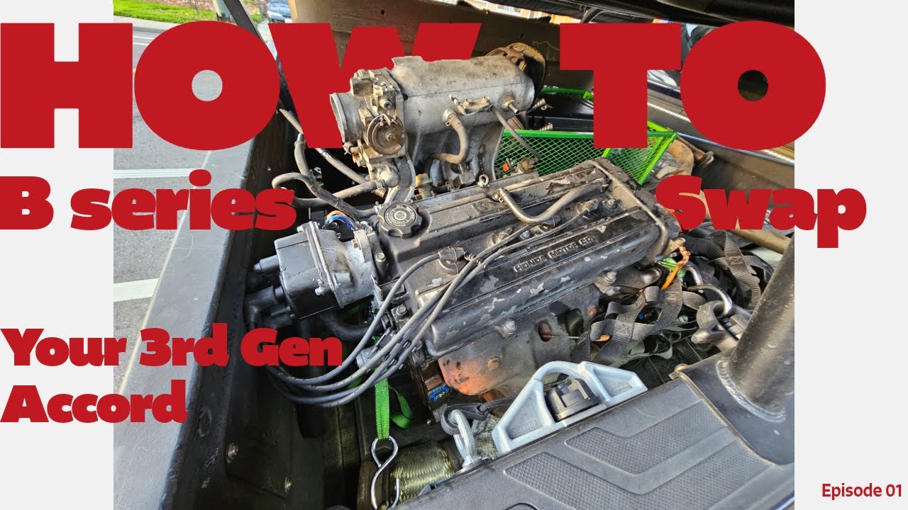 How I Pull a B series engine swap - YouTube