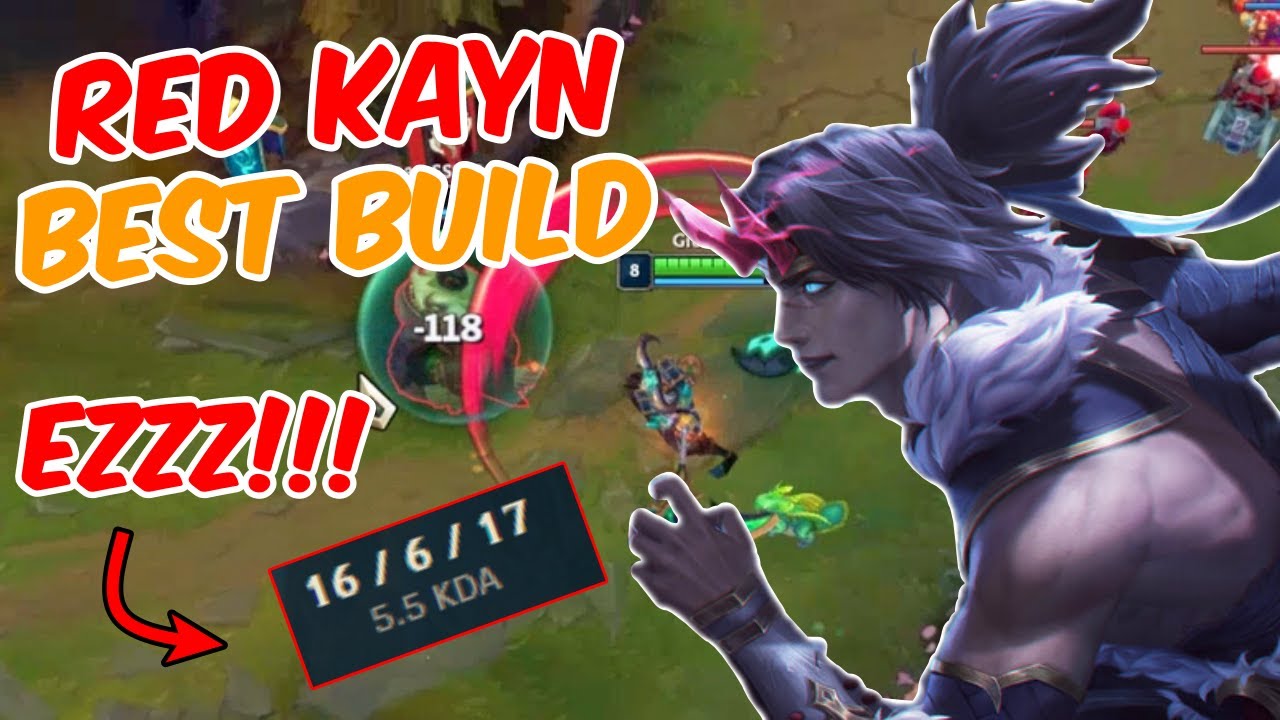 This Is How To Play JUNGLE KAYN In S15 - Red Kayn Runes & Items In ...