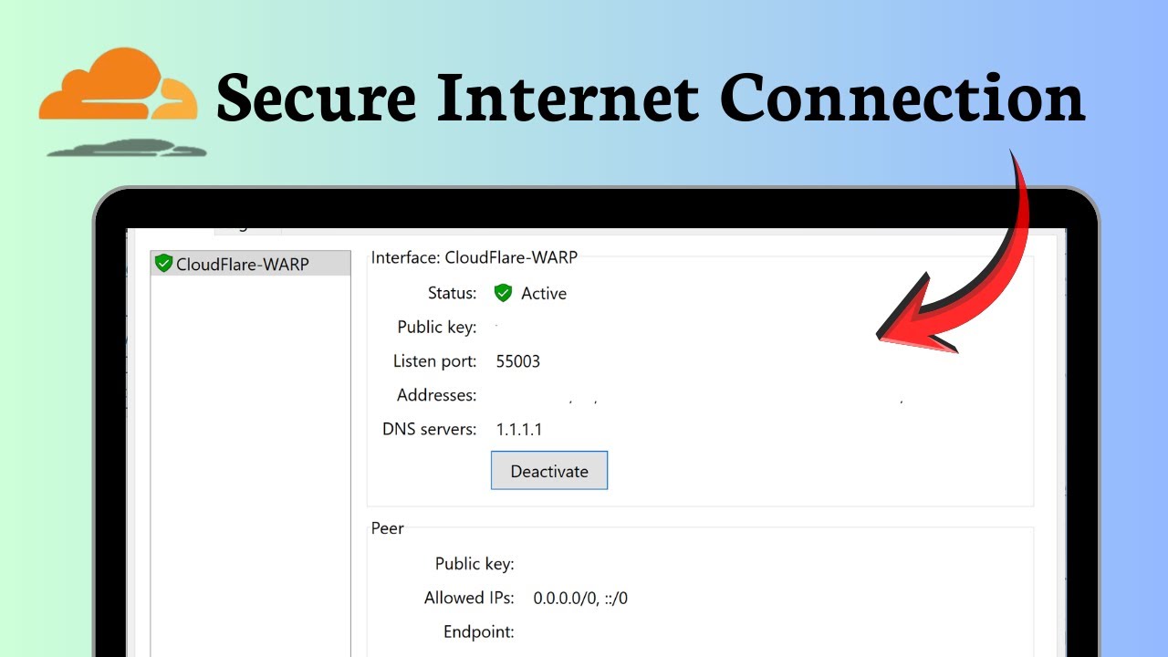 How to install Cloudflare Warp on Windows (Secure Anchor) - YouTube
