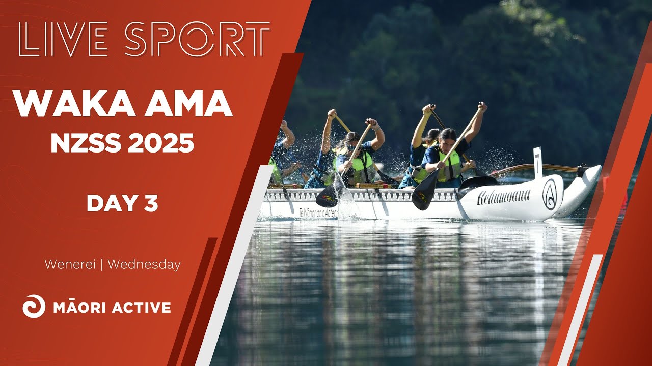 Waka Ama | 2025 NZSS Championships - YouTube