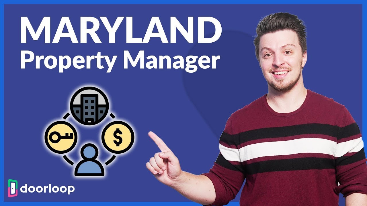 How to Become Property Manager in Maryland - YouTube