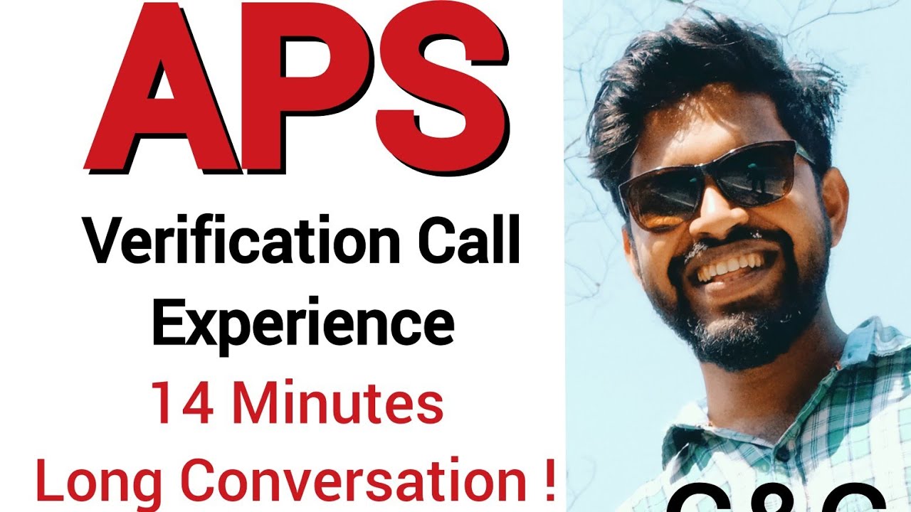 APS Verification Call || #germany #aps #msingermany #visa - YouTube