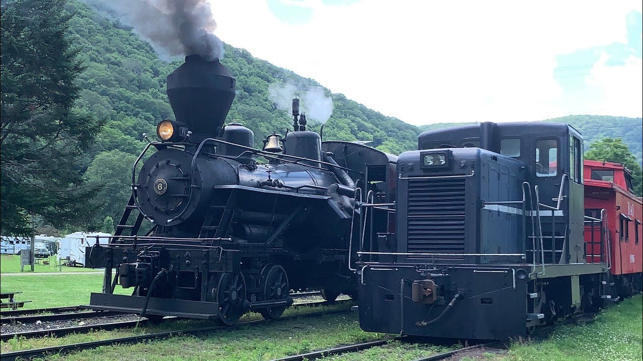 Cass Scenic Railroad Heisler 6: A Short Chase of the Durbin Rocket ...