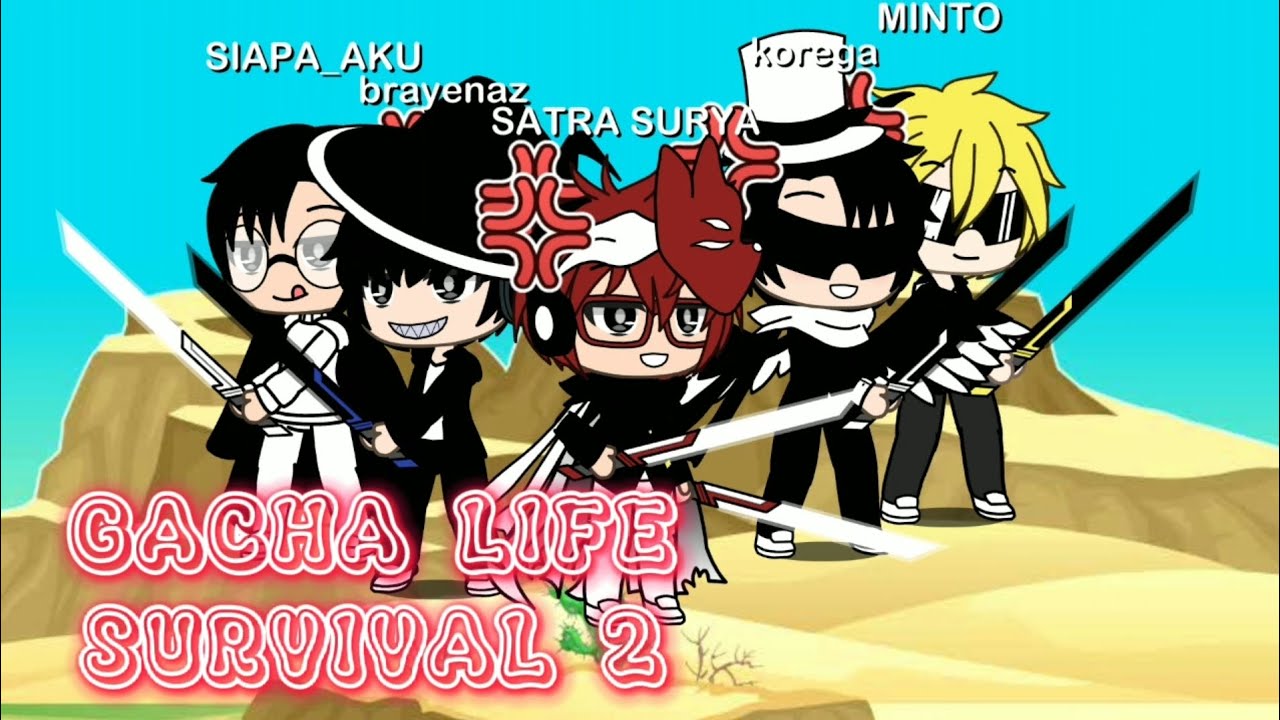 AKHIRNYA !! KITA BERMAIN GACHA LIFE SURVIVAL 2 SERANG SCP MENJADI ...