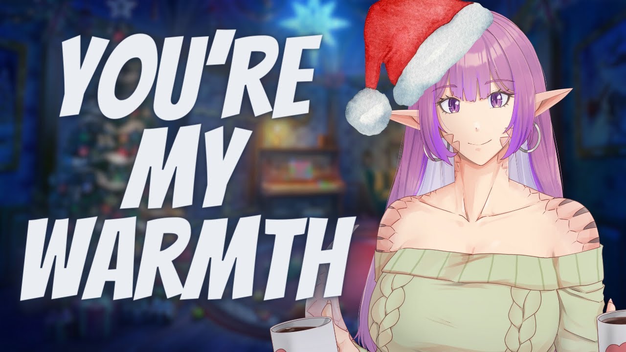 Coiled under the Christmas tree (F4A) [ASMR RP] [Binaural] [Lamia ...