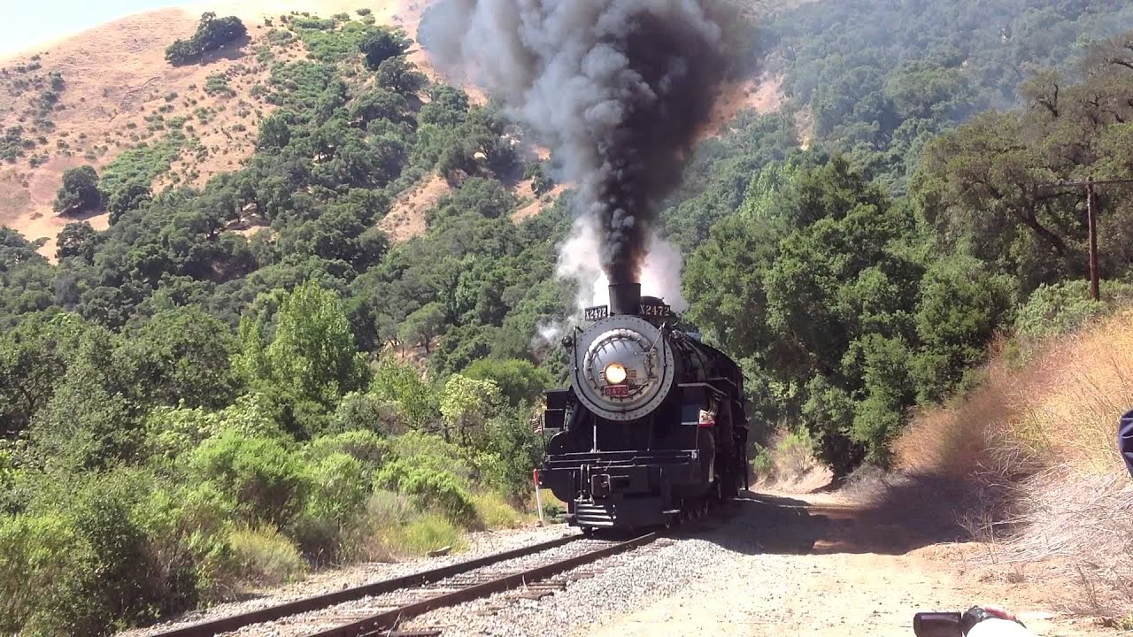 Golden Gate Railway Museum Memorial Day Weekend Run - YouTube