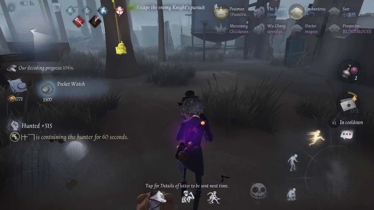 Postman “Specter” tarot | Identity v | - YouTube