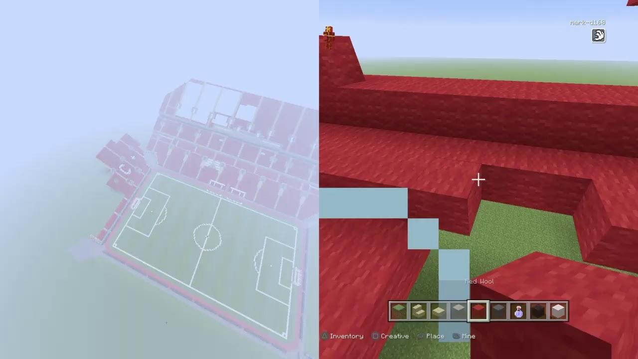 Minecraft | stadium Builds | Anfield - YouTube