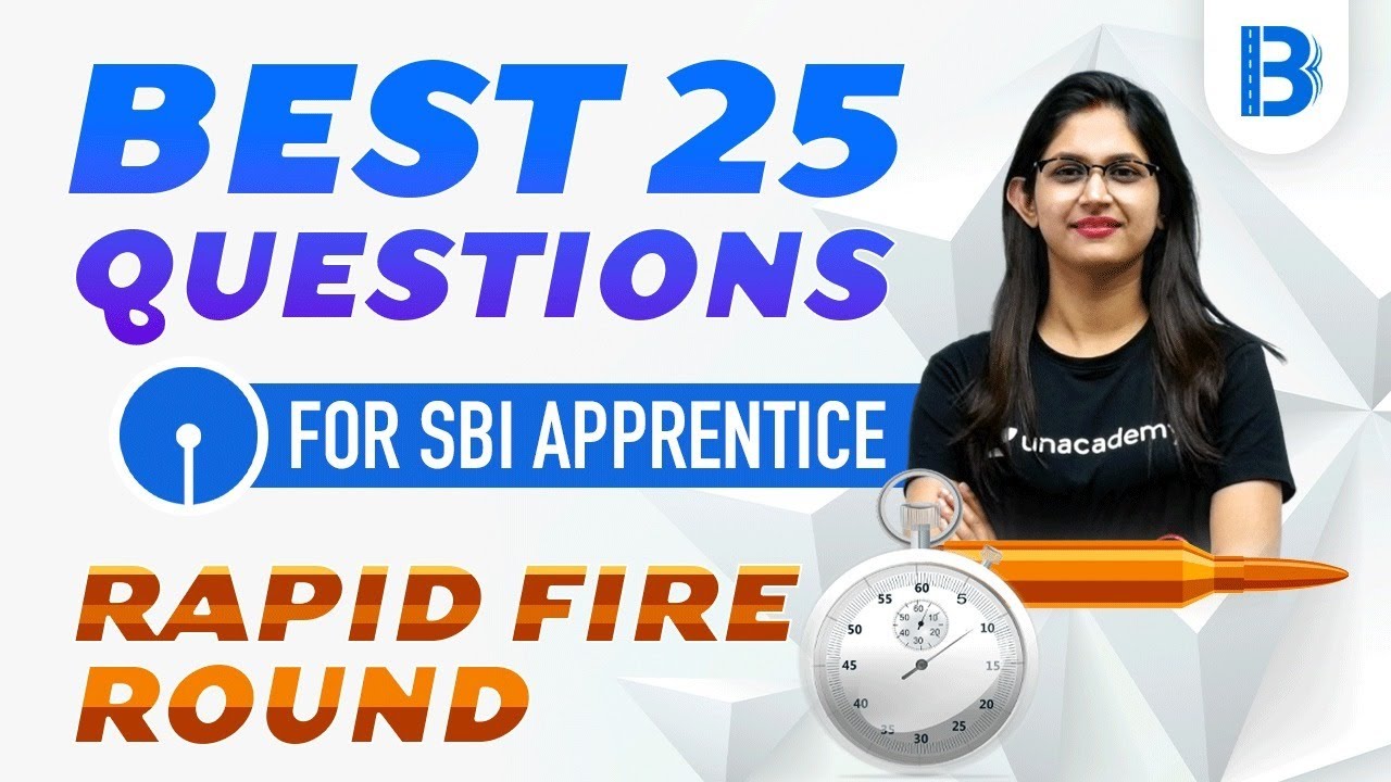 8:00 PM - SBI Apprentice 2020 | Best 25 GA Questions | by Sushmita ...