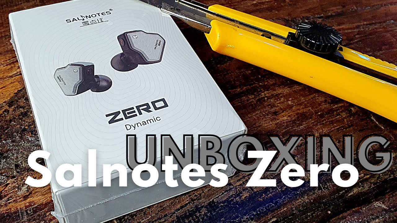 [Áudio - Unboxing] 7Hz Salnotes Zero - Primeiras impressões ...