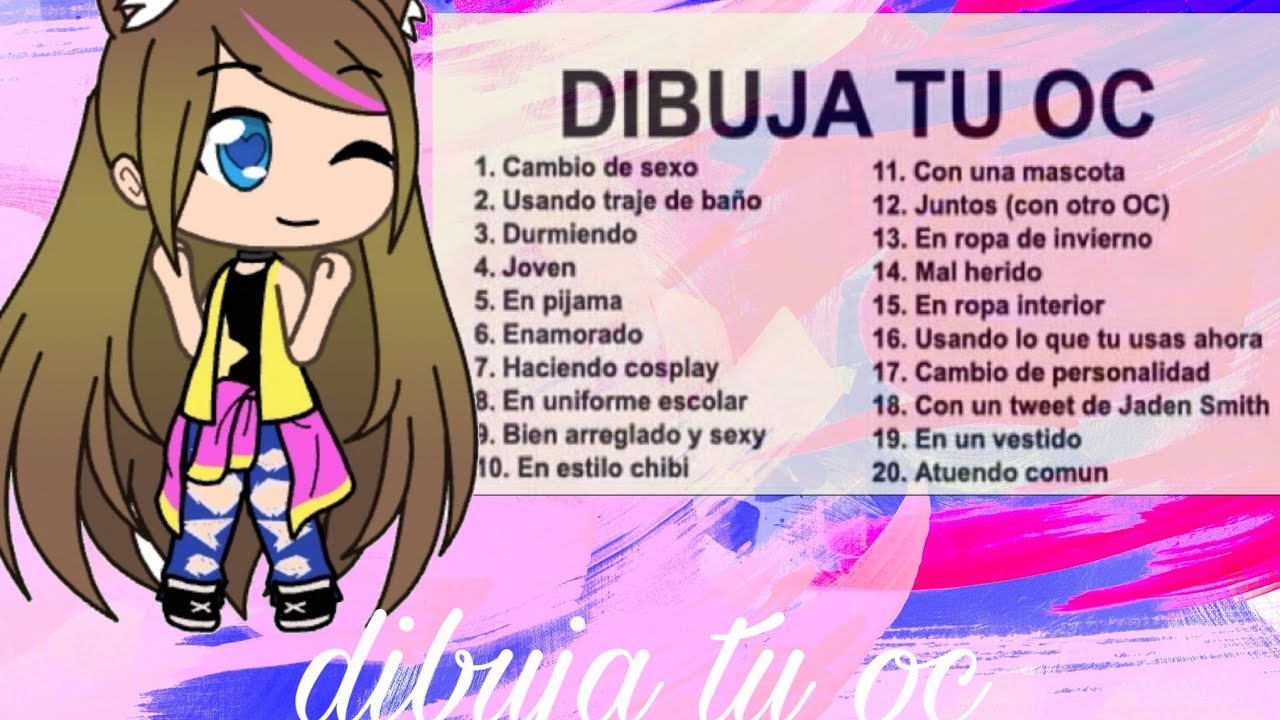 Reto Dibuja Tu Oc Youtube