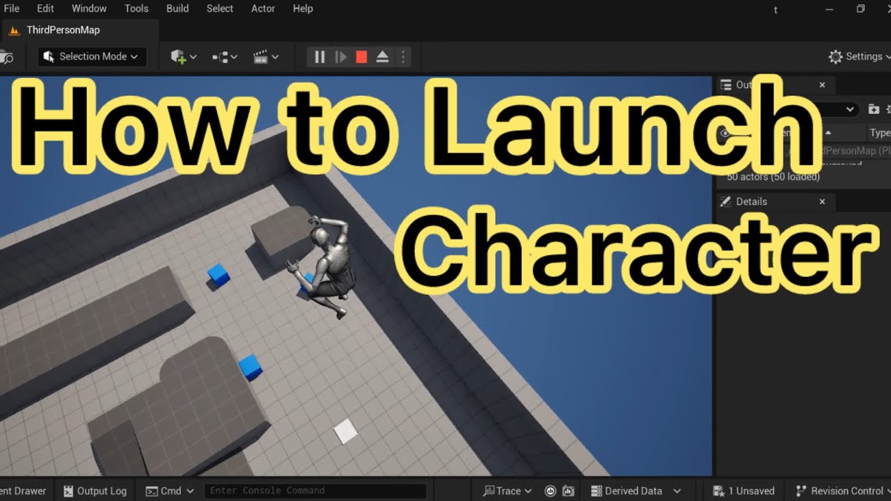How to Launch a Character Such as Making a Character Jump - Unreal ...