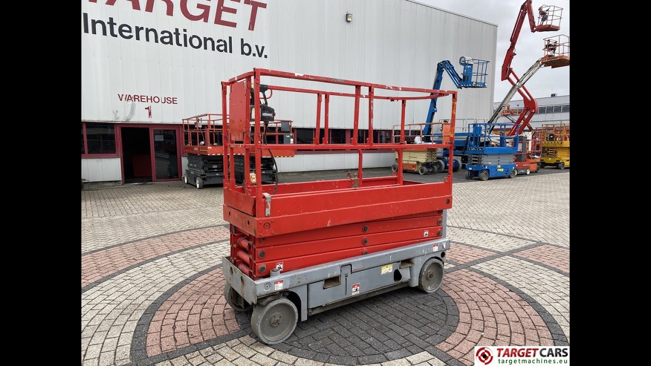 783518 HAULOTTE COMPACT 10N ELECTRIC SCISSOR WORKLIFT 1000CM 2007 ...