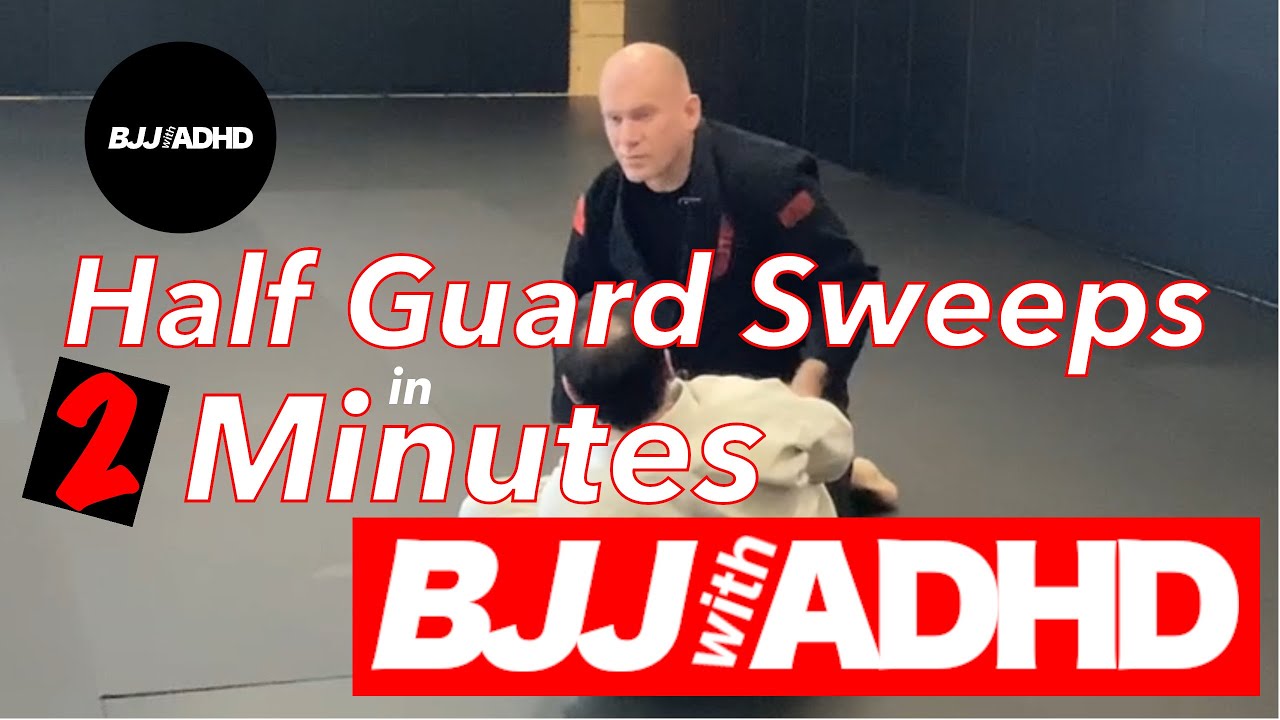 BJJ Simple Half Guard Sweep Concept - Double Up On A Limb - Even Works ...