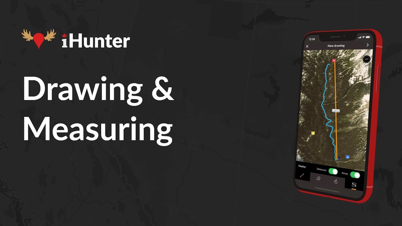 iHunter - Drawing & Measuring Tutorial - YouTube