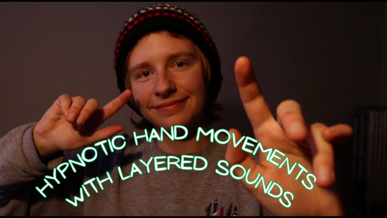 Hypnotic Hand Movements with Layered Sounds ASMR | NO Talking - YouTube