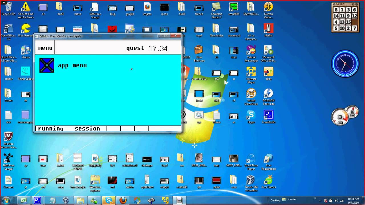 NEW UI and right click menu in my os!!!! IN MY COSMOS GUI - YouTube