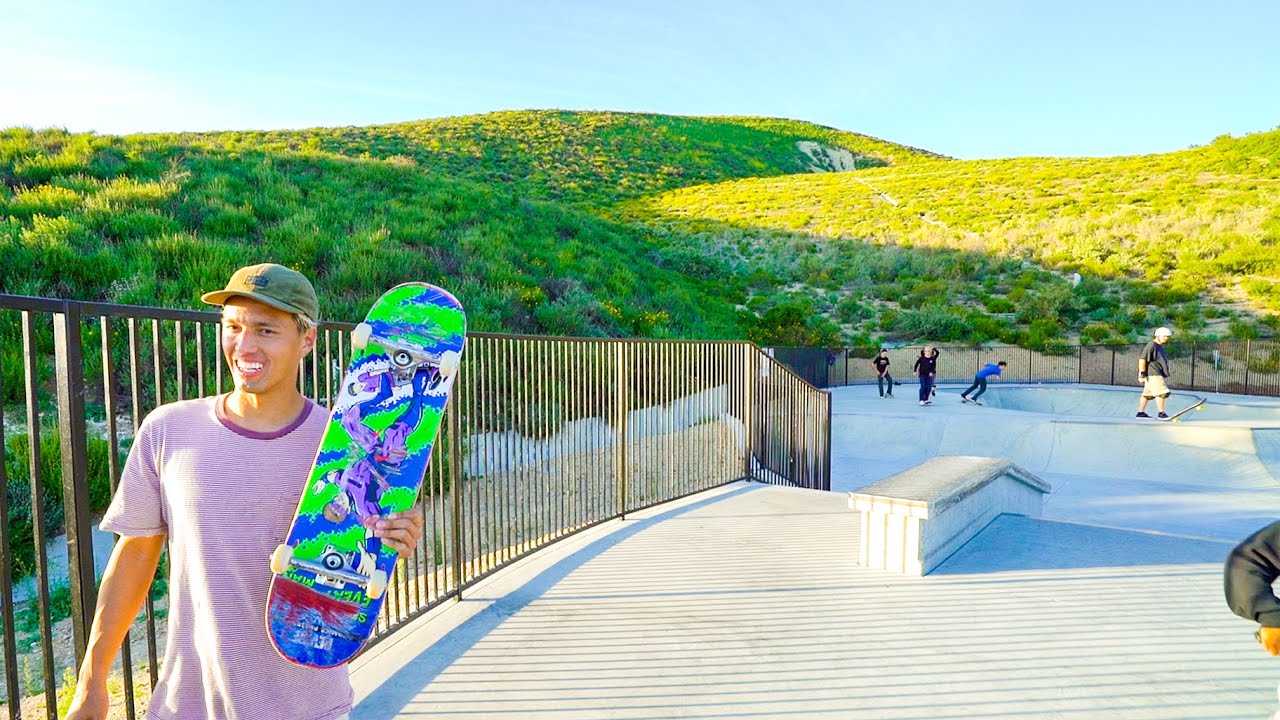 HIDDEN SKATEPARK IN THE MOUNTAINS!! - YouTube