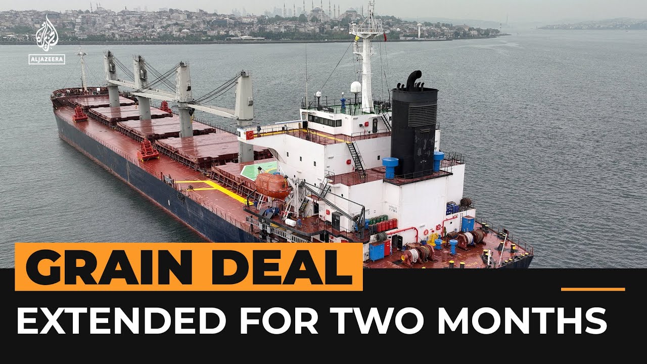 Black Sea grain deal extended for two months | Al Jazeera Newsfeed ...