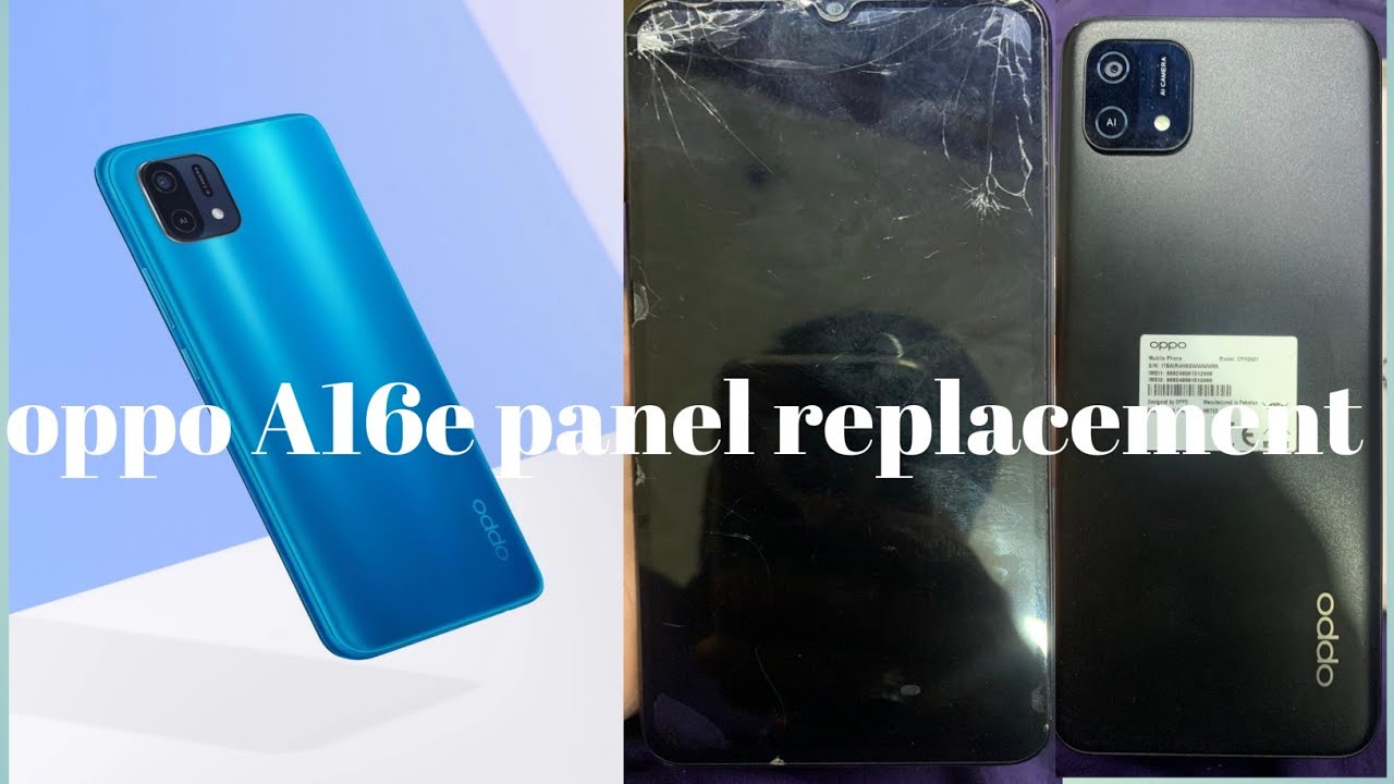 Oppo A16e Display Change - YouTube