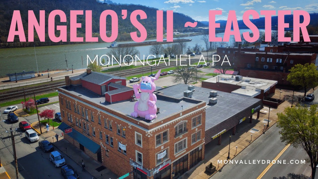 Angelo's II 2020 Easter Display & Drive Thru Easter Egg Hunt - YouTube