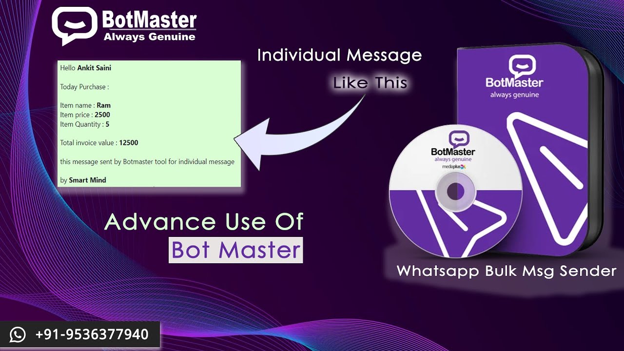 whatsapp par bulk message kaise bheje | bulk whatsapp sms sender software botmaster download ...