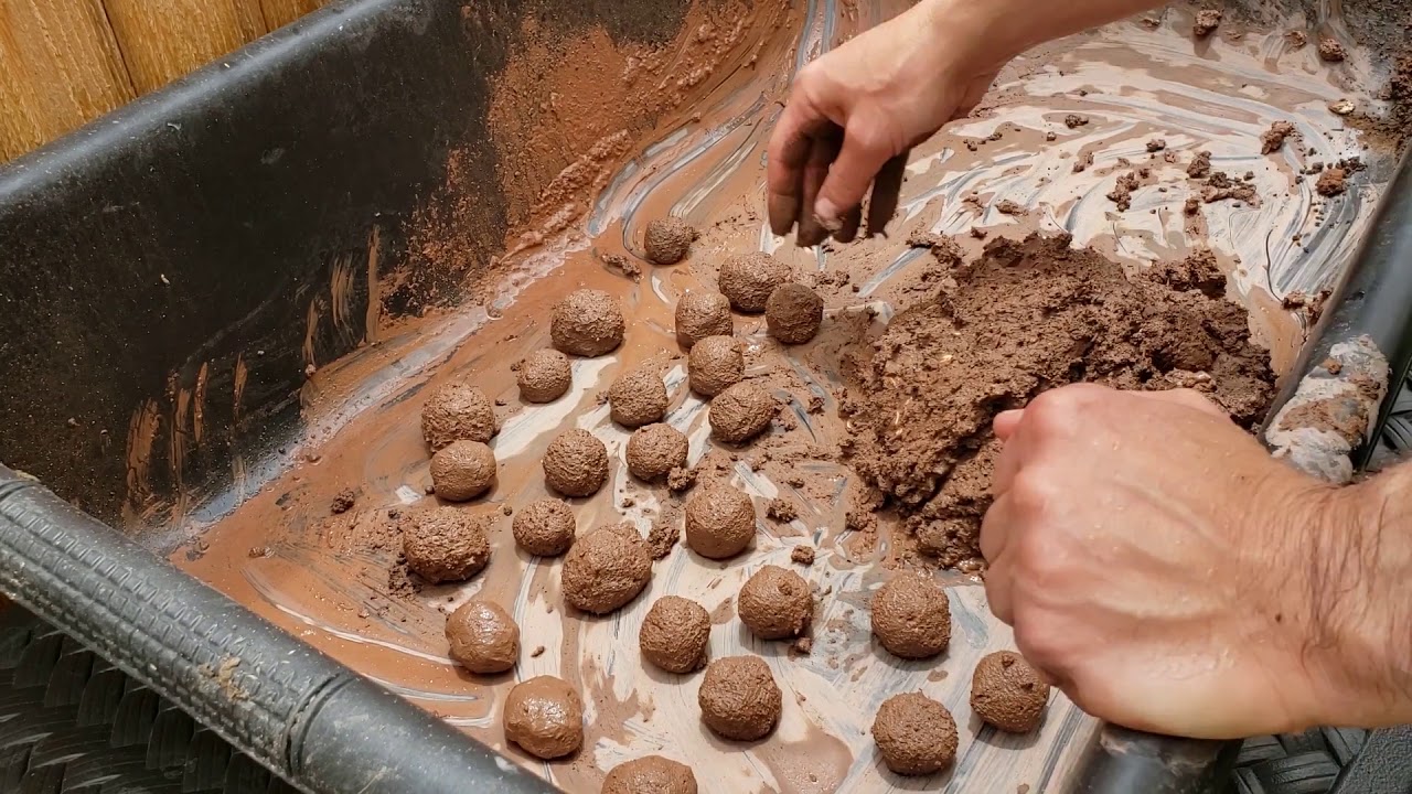 How to Make Seed Balls for Growing Food - YouTube