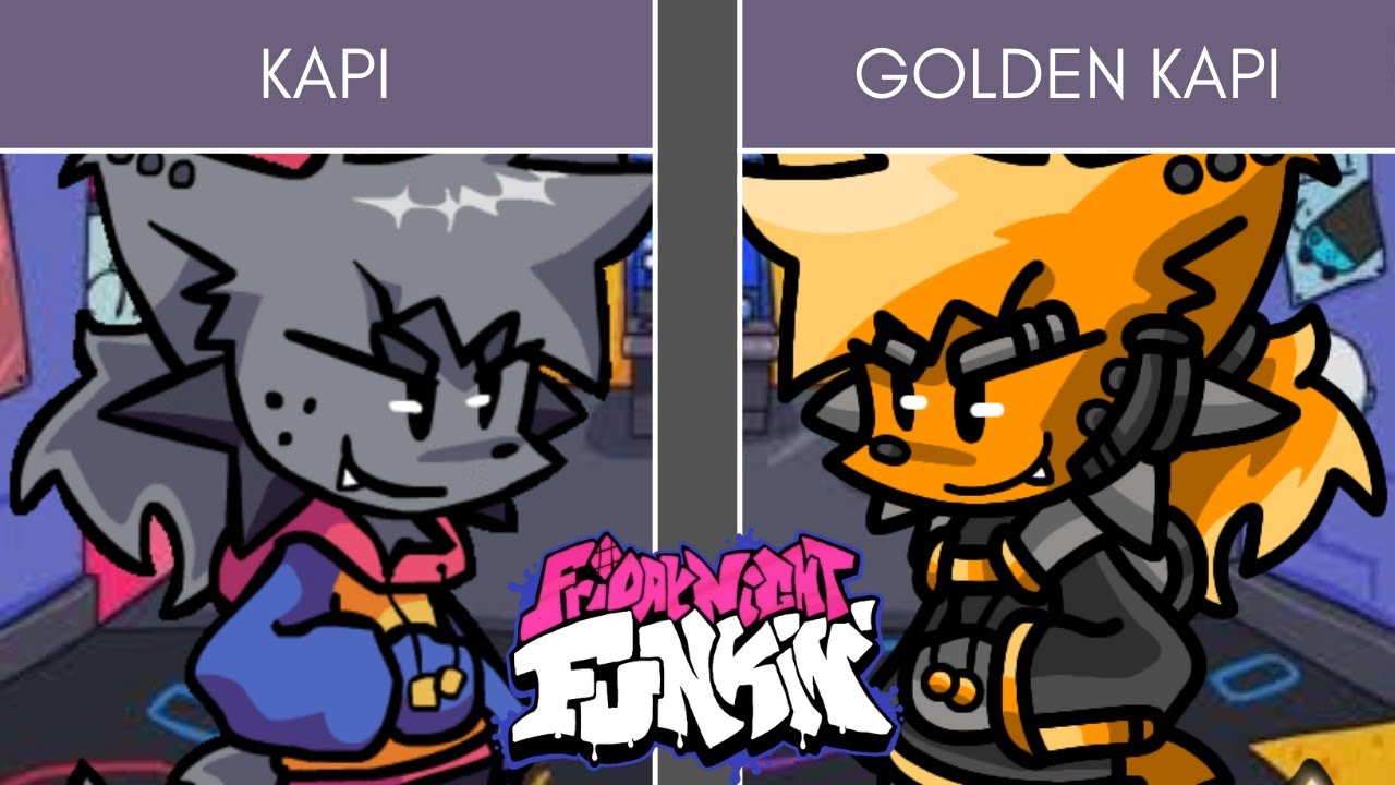 Golden Kapi - Friday Night Funkin Mod Fanart - YouTube