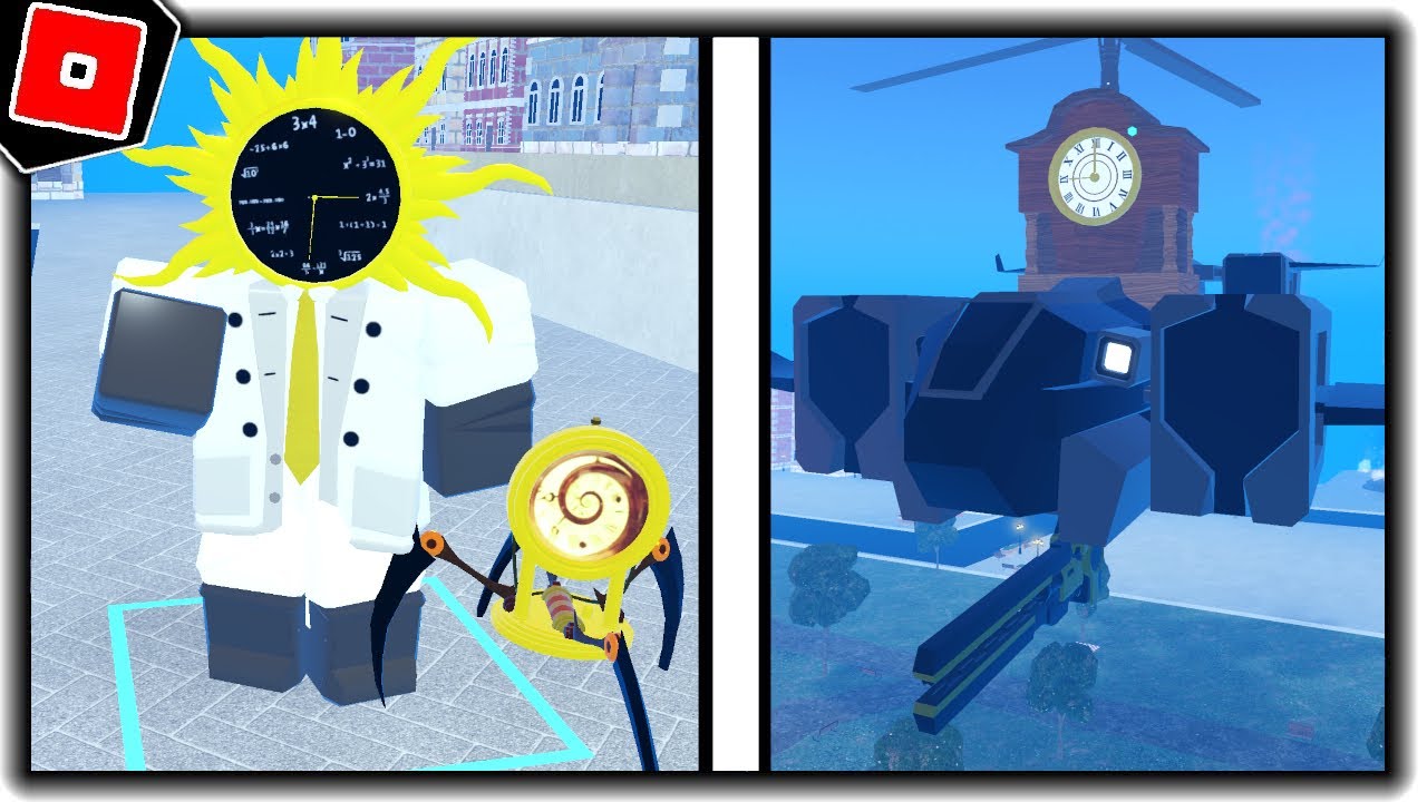 SHOWCASING CLOCK SCIENTIST + CLOCK HELICOPTER UNITS in SKIBI DEFENSE ...
