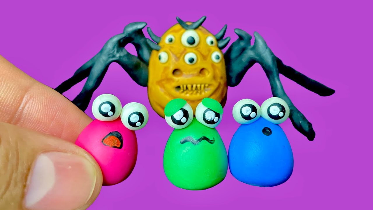 La venganza de POU de PLASTILINA - YouTube