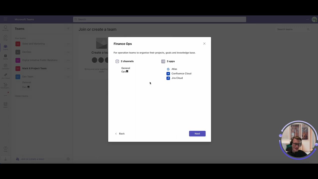 Integrate Microsoft Teams & Jira, Confluence and more Atlassian apps - YouTube